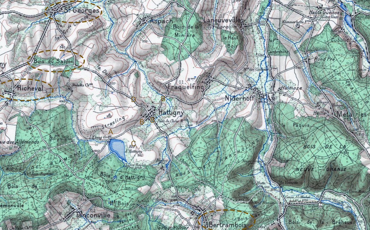 79th Infantry Division - Saverne Gap: Bois du Sablon an Obstacle