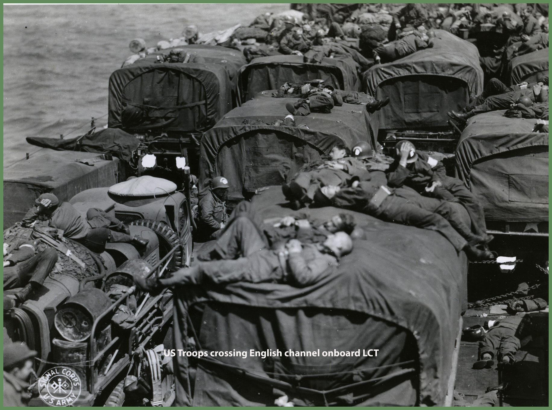 313th Infantry Regiment rendez vous at the Fortress of Cherbourg!