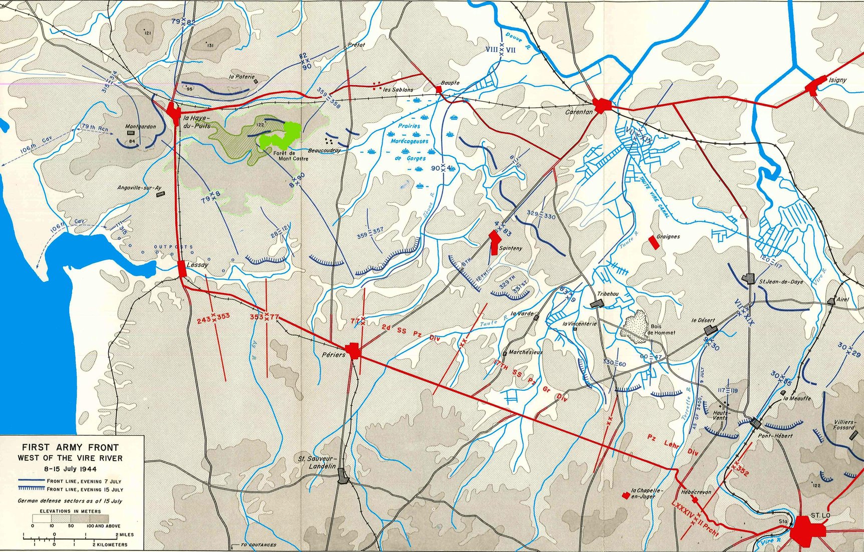The Great Battle: Saint-Lo, Normandy in Ruins