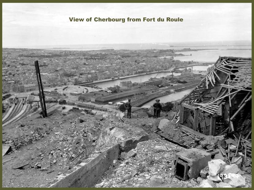 314th Infantry Regiment - Who holds Fort du Roule holds Cherbourg!