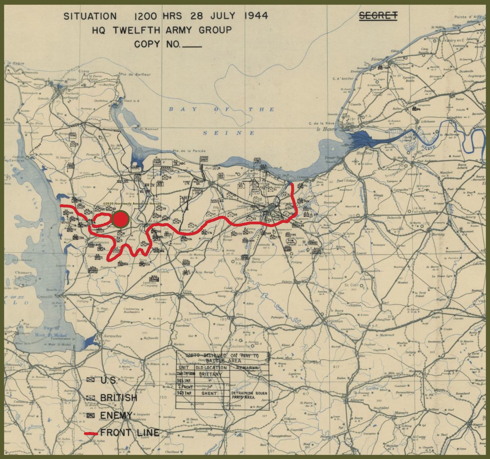 Operation Cobra, the 9th Infantry Division Breakthrough into Normandy
