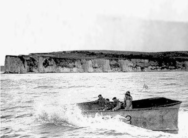 Duplex Drive Amphibious Tanks on Omaha Beach