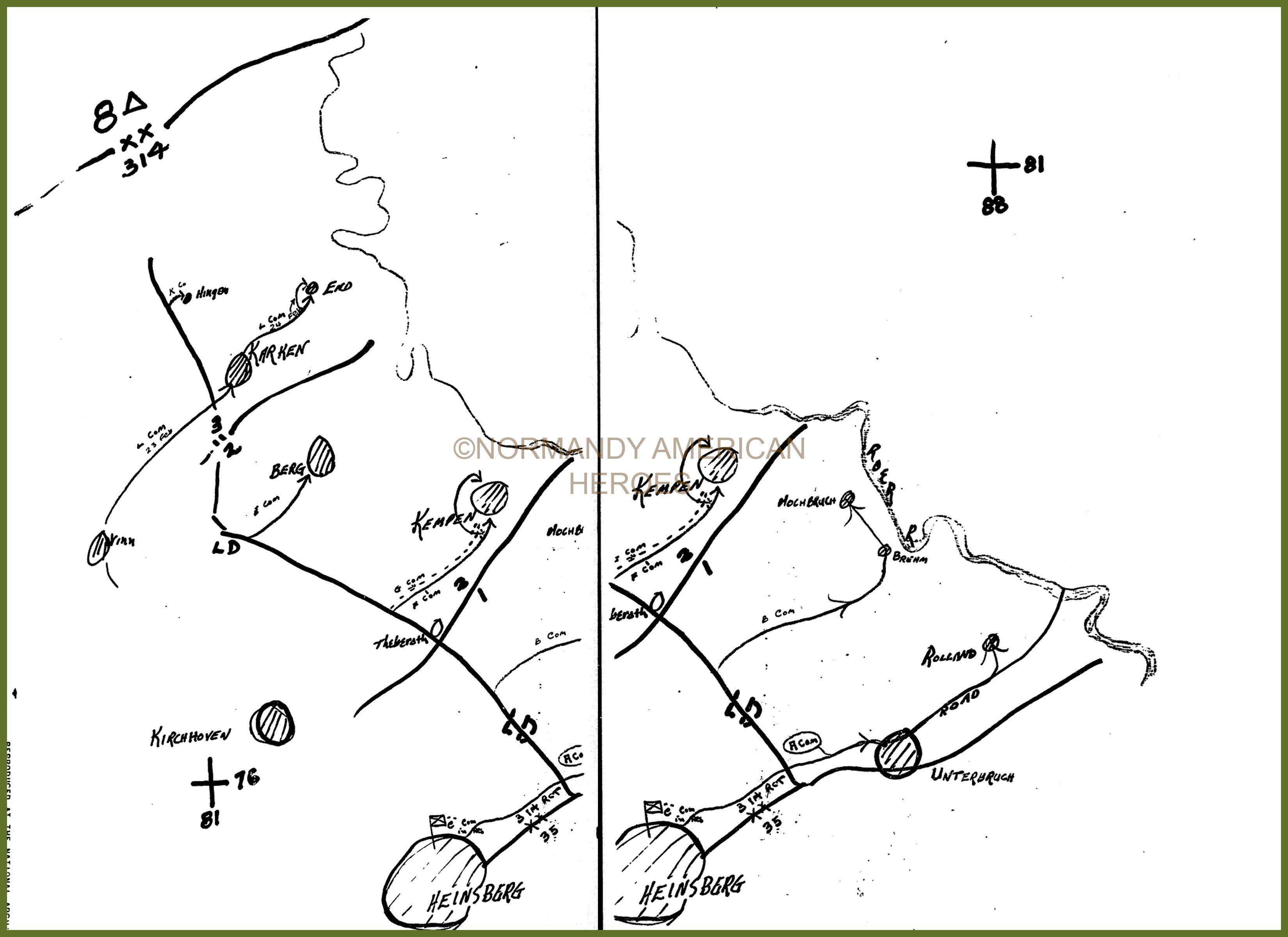 79th Infantry Division - Operation Grenade: Roer River